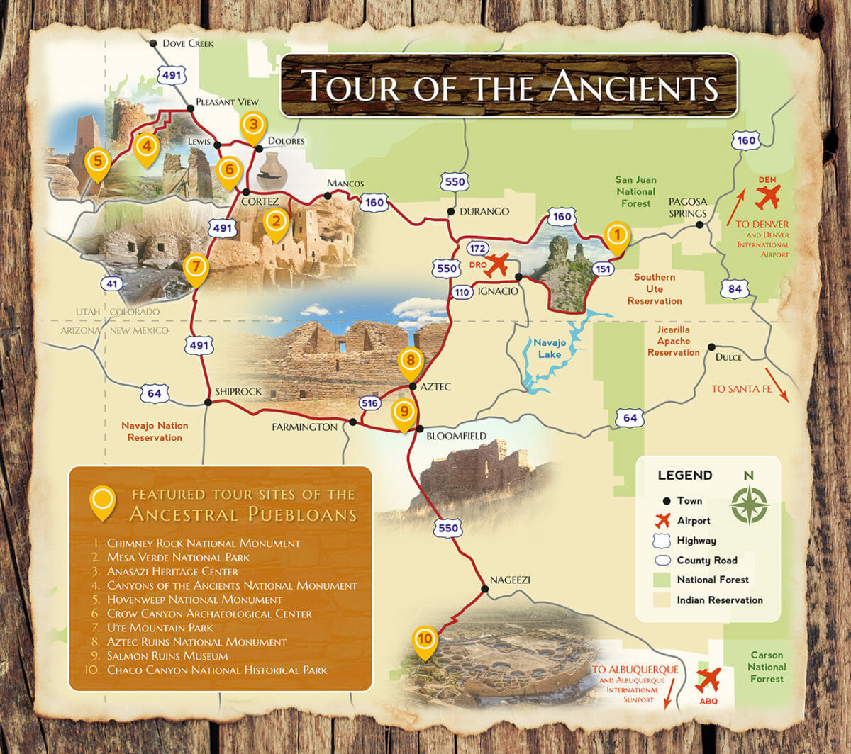 TOA Final Map Website - Chimney Rock National Monument